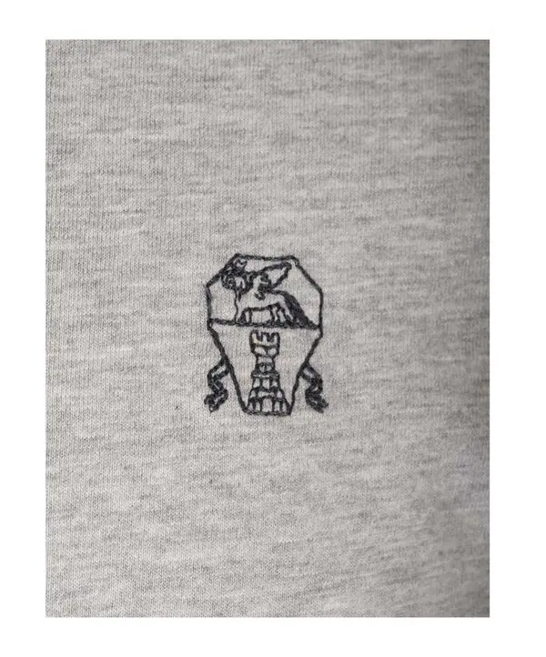 Brunello Cucinelli Logo Embroidered Layered T-shirt