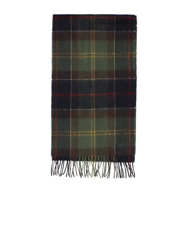 Barbour Tartan Printed Scarf - Black