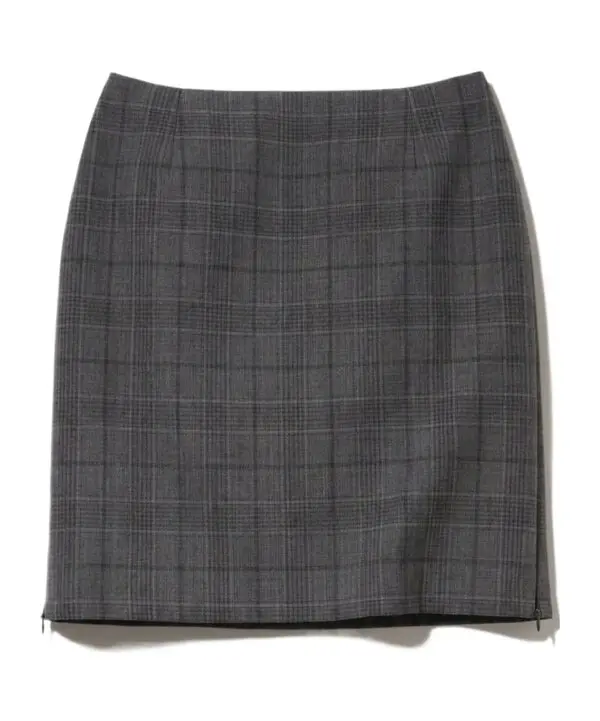 Gucci Checked Fine Wool Mini Skirt