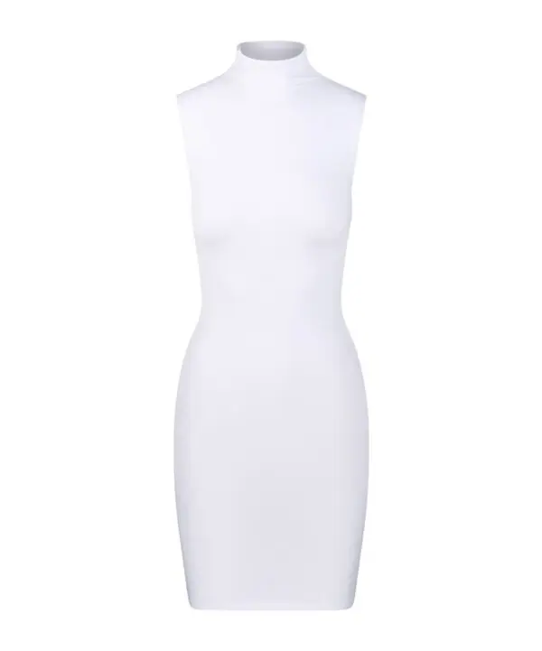 Gucci Seamless Stretch Nylon Jersey Top - White