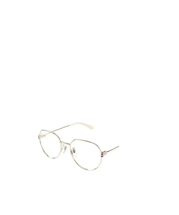 Gucci Geometric Frame Non-prescription Eyeglasses - No