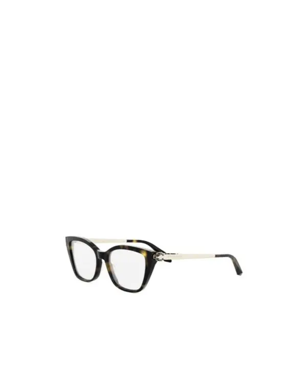 BVLGARI Cat Eye Eyeglasses - Black