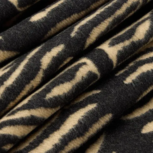 Fendi Tiger Stripe Fringed Scarf - Multicolor
