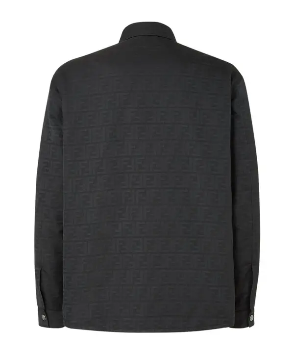 Fendi Ff Zucca Jacquard Nylon Blouson