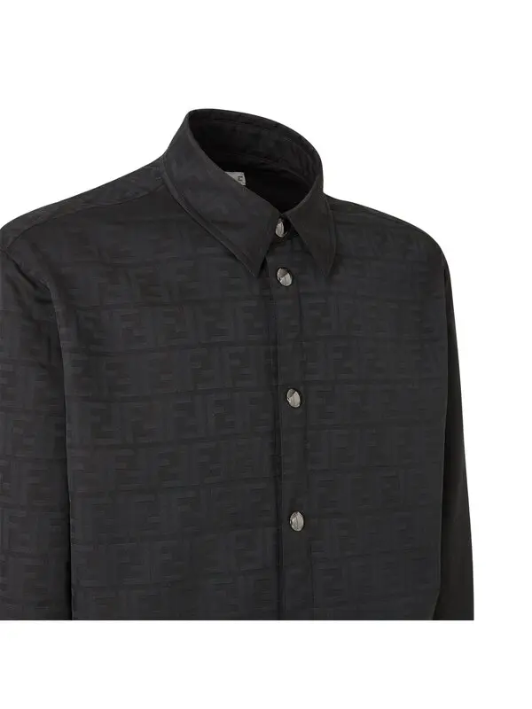 Fendi Ff Zucca Jacquard Nylon Blouson