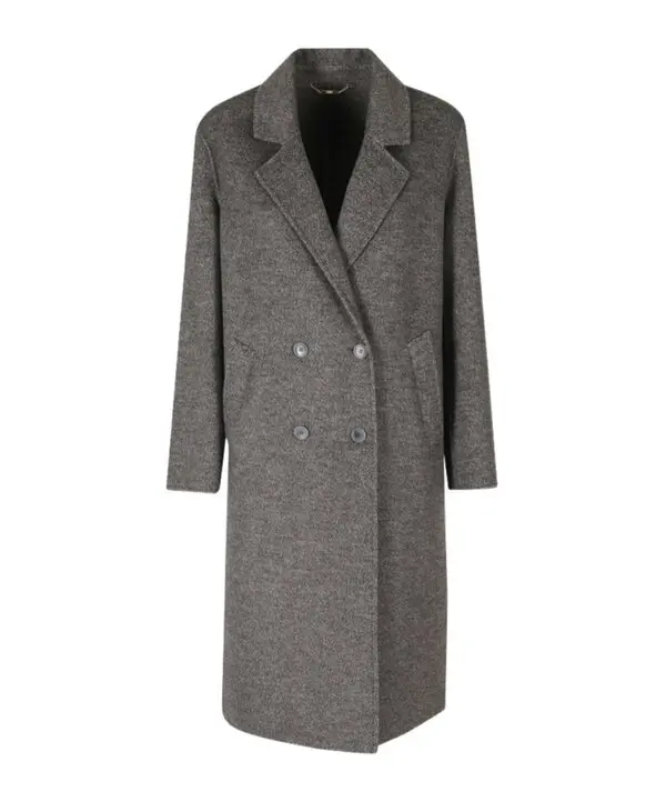 Seventy Long-sleeved Double-breasted Coat