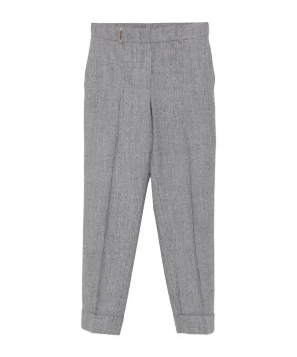 Peserico Concealed Closure Tailored Trousers