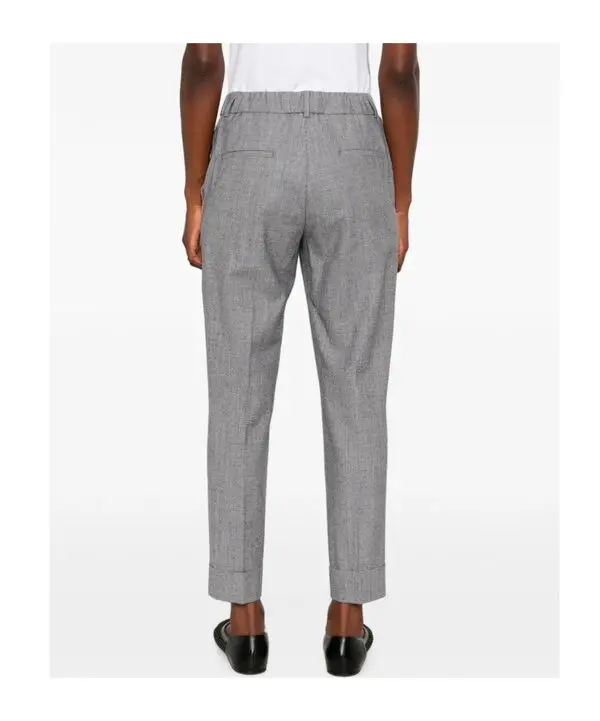 Peserico Concealed Closure Tailored Trousers