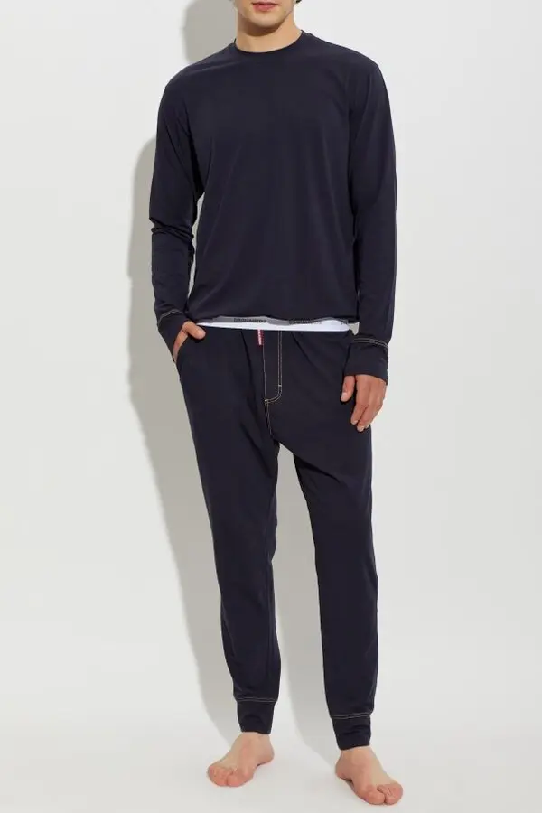 Dsquared2 Elastic-waist Lounge Pants