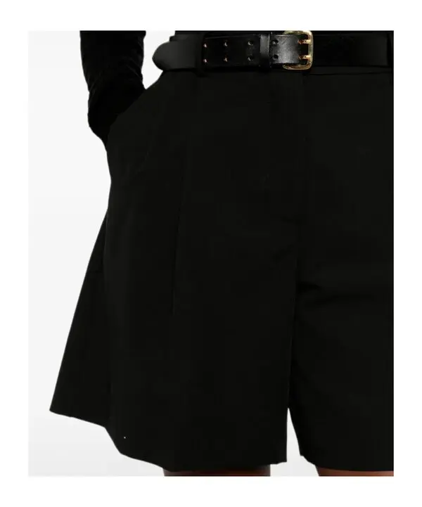 Pinko Belted Pleated Shorts