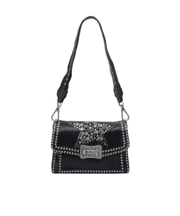 CAMPOMAGGI Flap Shoulder Bag