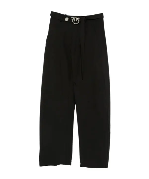 Pinko Love Birds Straight Leg Trousers