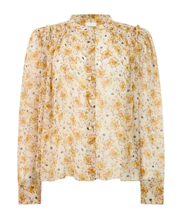 Isabel Marant Étoile Floral Shirt - Nude