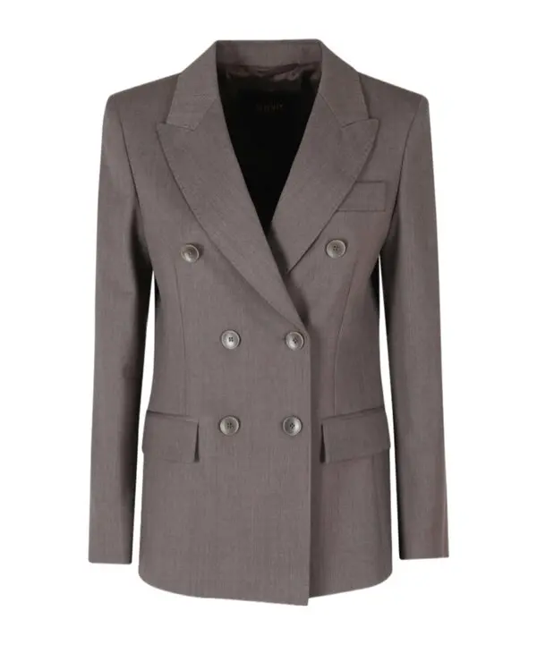 Seventy Double-breasted Blazer - Earth