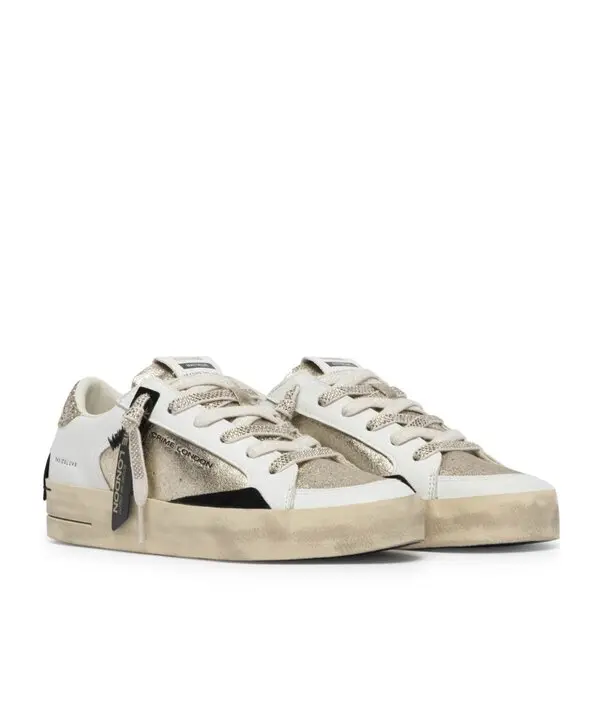 CRIME LONDON Round-toe Sneakers