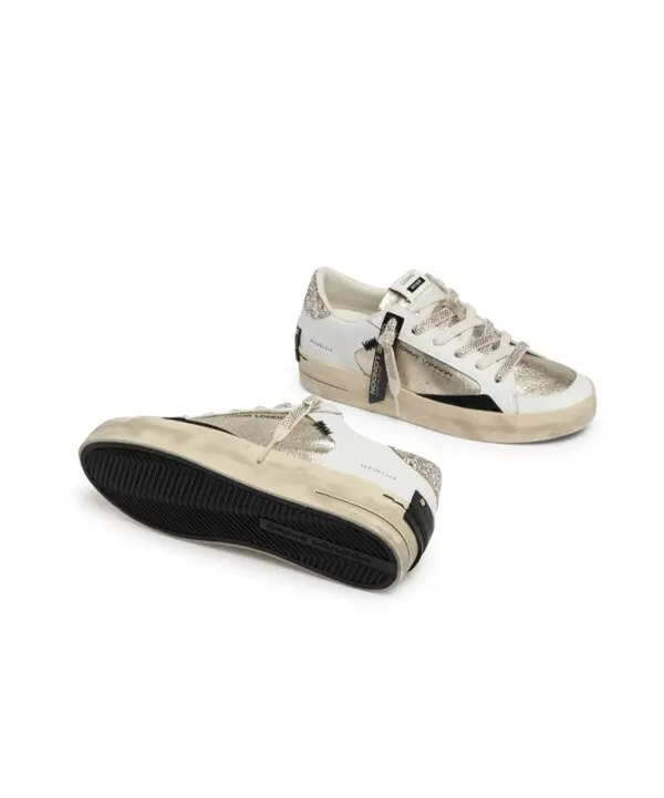 CRIME LONDON Round-toe Sneakers