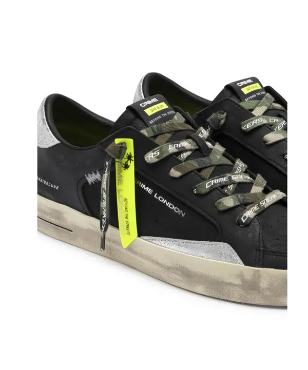 CRIME LONDON Round-toe Sneakers