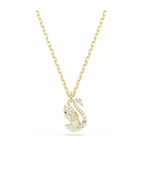 SWAROVSKI Swan Motif Crystal Pendant Necklace