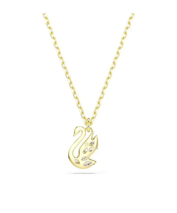 SWAROVSKI Swan Motif Crystal Pendant Necklace