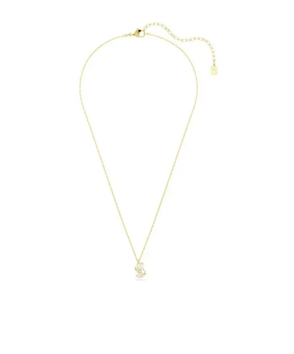 SWAROVSKI Swan Motif Crystal Pendant Necklace