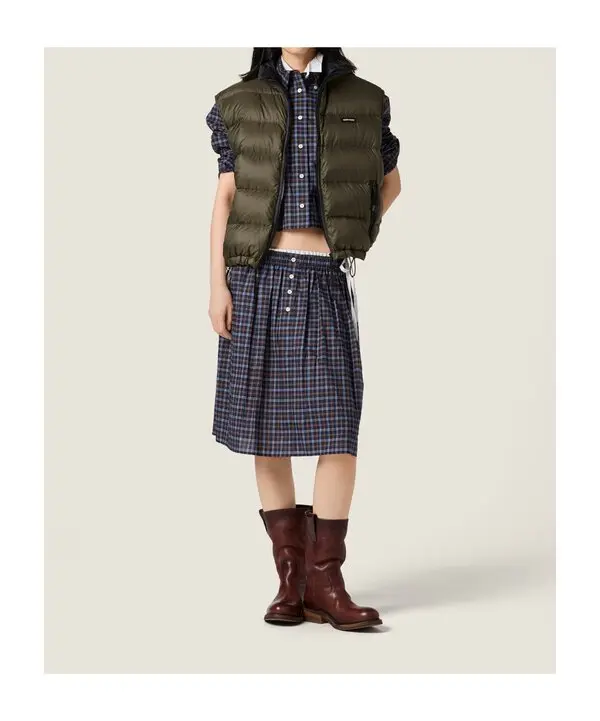 Miu Miu Lightweight And Thick Down Vest