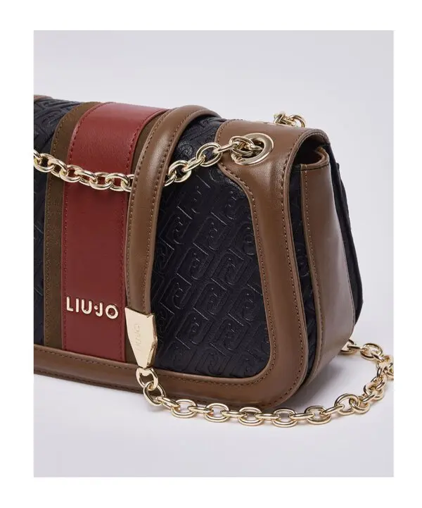 Liu Jo Monogram-embossed Shoulder Bag