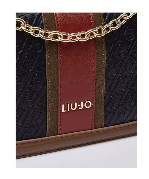 Liu Jo Monogram-embossed Shoulder Bag