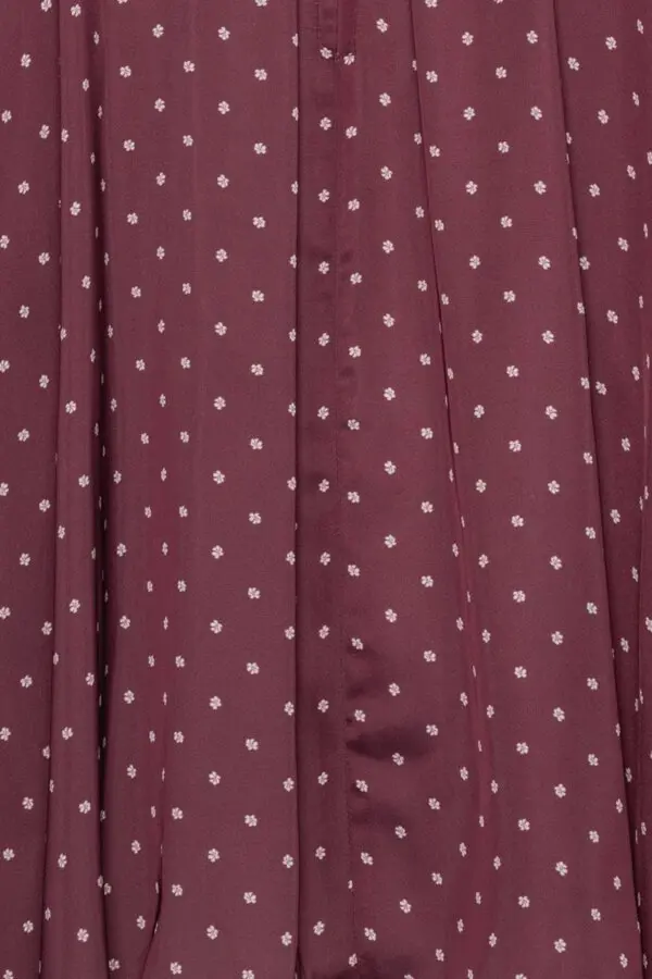 ROTATE BY BIRGER CHRISTENSEN Dot Satin Bow Shirt