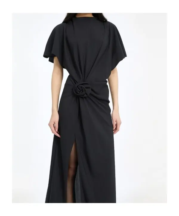 ROTATE BY BIRGER CHRISTENSEN Maxi Slit Dress