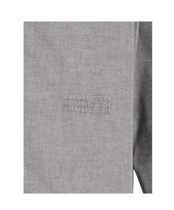 MAISON MARGIELA Numeric Embroidered Shirt - No