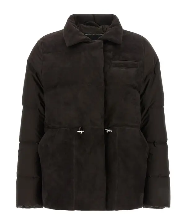 Kiton High-necked Cotton Coat