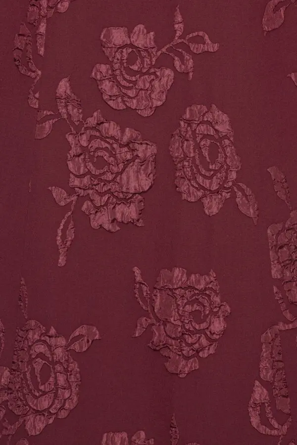 ROTATE BY BIRGER CHRISTENSEN Jacquard Flared Dress