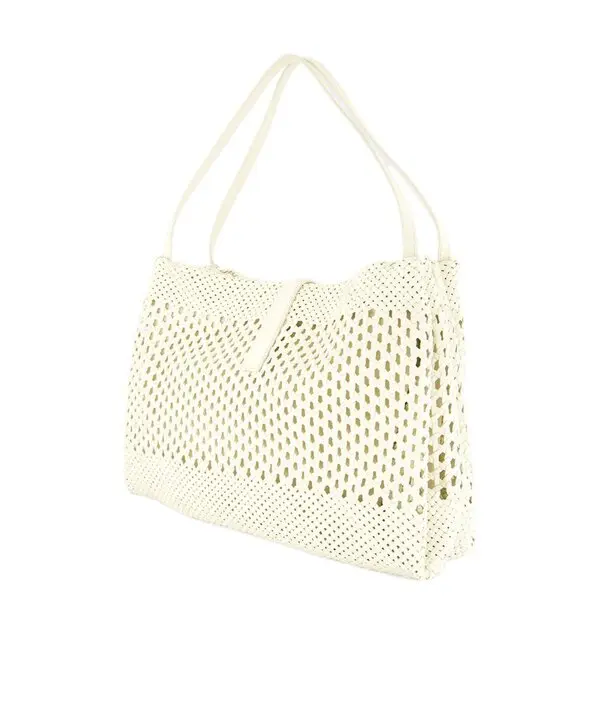 FERRAGAMO Large Woven Tote Bag