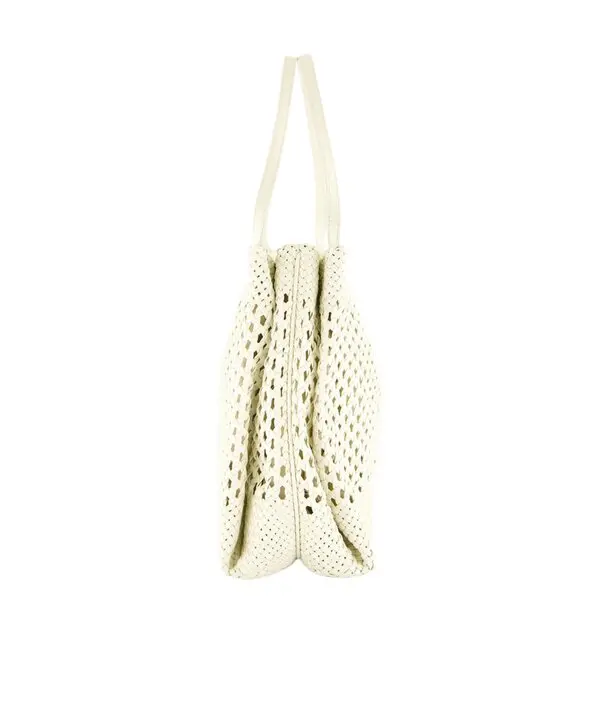 FERRAGAMO Large Woven Tote Bag
