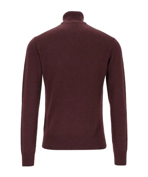 Emporio Armani Pure Cashmere Rollneck Jumper - Brown