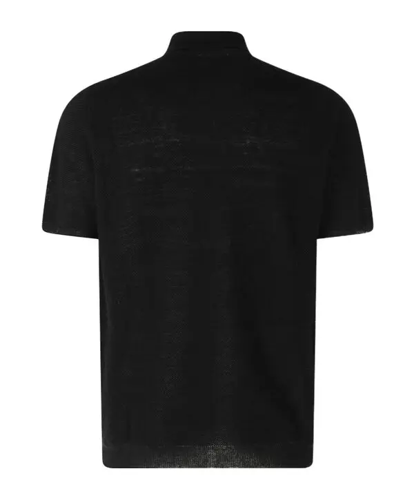 ROBERTO COLLINA Short-sleeved Polo Shirt
