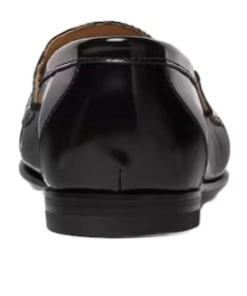 Fendi Scrunch Leather Loafers