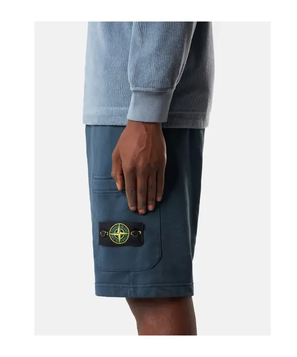 Stone Island Regular Fit Cargo Pocket Jogger Shorts