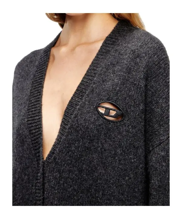 DIESEL® M-areela Cardigan - Black/grey