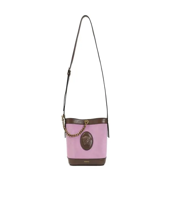 Versace Adjustable Bucket Shoulder Bag