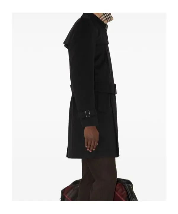 Burberry Belted Long Sleeve Coat