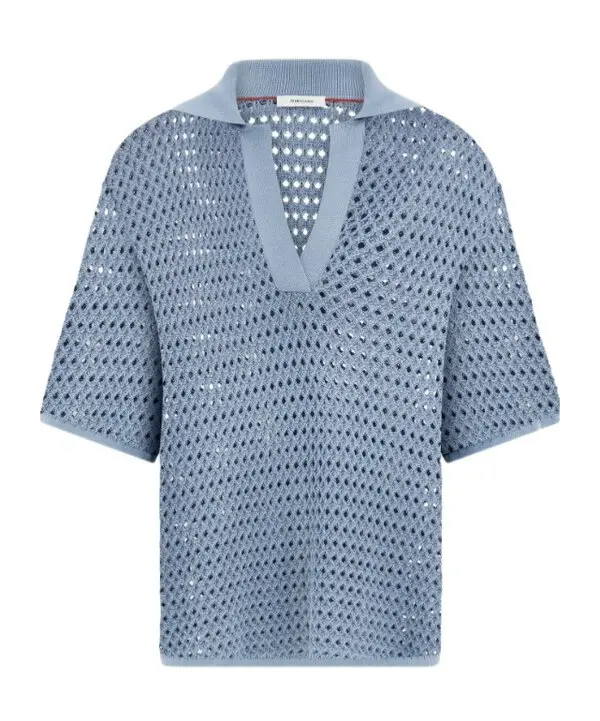 FERRAGAMO Knit Polo Shirt