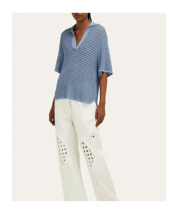 FERRAGAMO Knit Polo Shirt