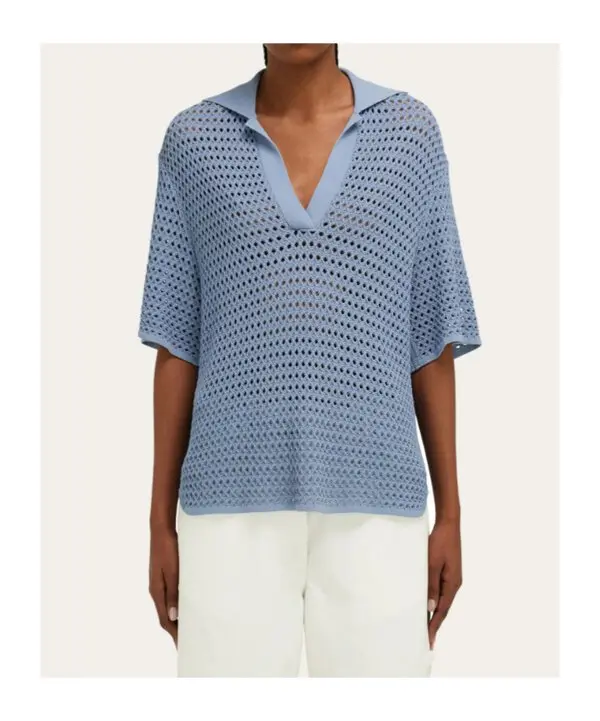 FERRAGAMO Knit Polo Shirt