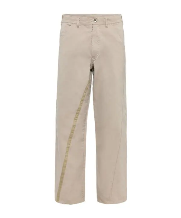 MAISON MARGIELA Cotton Trousers - Grey