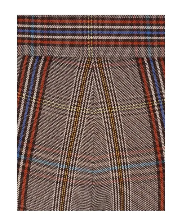 VIVIENNE WESTWOOD Wide-leg Checked Trousers