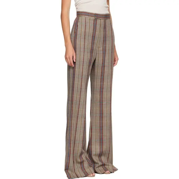 VIVIENNE WESTWOOD Wide-leg Checked Trousers