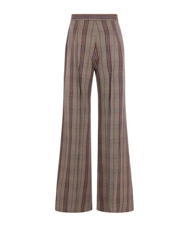 VIVIENNE WESTWOOD Wide-leg Checked Trousers