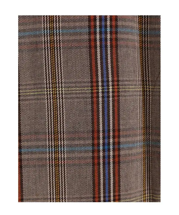 VIVIENNE WESTWOOD Wide-leg Checked Trousers