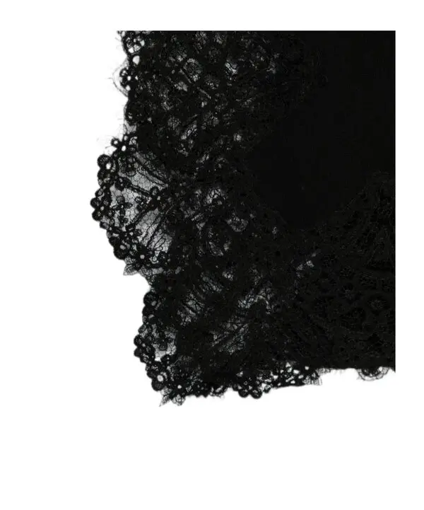 Ermanno Scervino Lace-trimmed Scarf